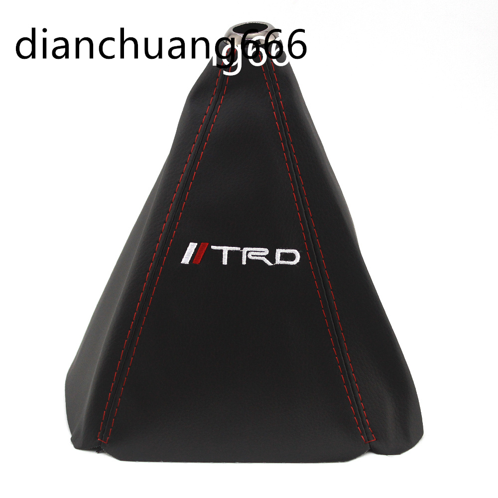 Universal Car Gear Shift Knob Boot Cover For TRD Nismo Bride Mugen ...