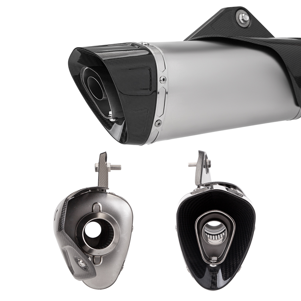 Akrapovic R1/M1 carbon tip Motorcycles exhaust muffler with DB killer ...