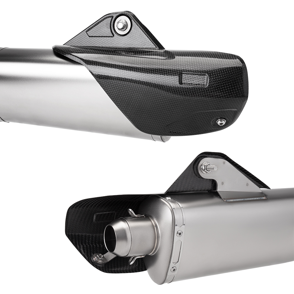 Akrapovic R1/M1 carbon tip Motorcycles exhaust muffler with DB killer ...