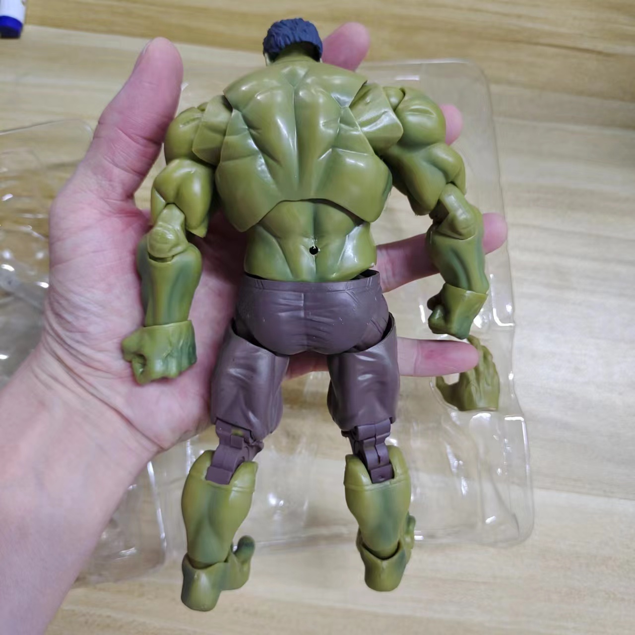 Figma 271 Marvel Avenger Super Hero SHF Hulk 17cm PVC Action Figure ...