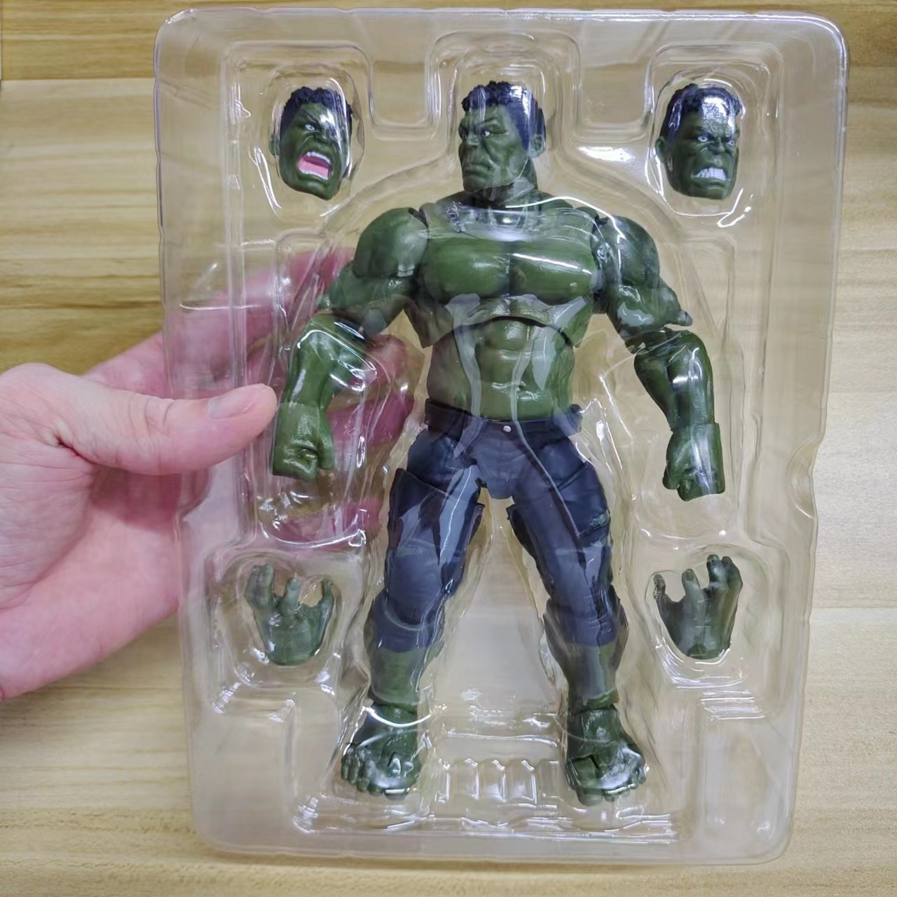 Figma 271 Marvel Avenger Super Hero SHF Hulk 17cm PVC Action Figure ...