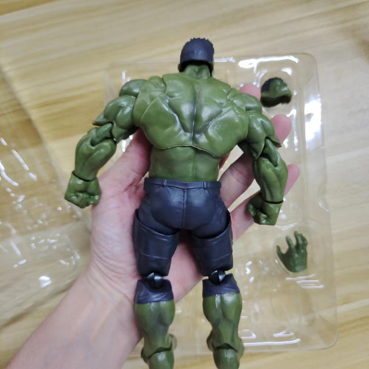 Figma 271 Marvel Avenger Super Hero SHF Hulk 17cm PVC Action Figure ...