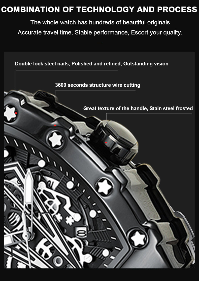 POEDAGAR Digital Watch For Men Waterproof Original Relo Fashion With ...