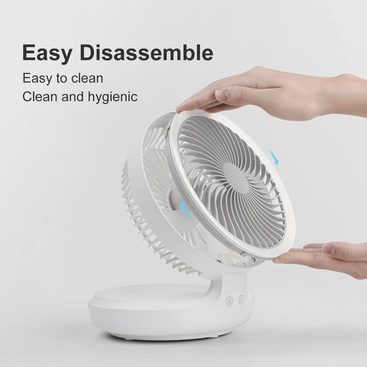 Youpin Edon Wireless Suspended Air Circulation Fan USB Rechargeable Folding Electric Fan Night ...