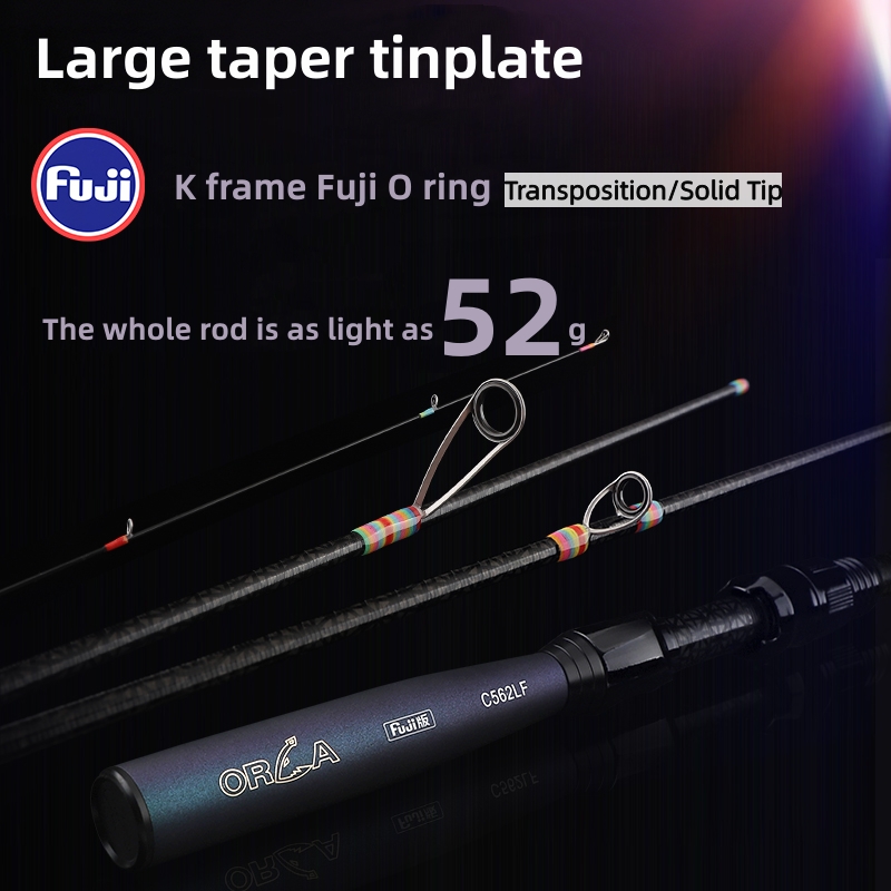 Mavllos ORCA Ultralight Carp Fishing Rod, UL Solid Tip with Fuji Ring ...