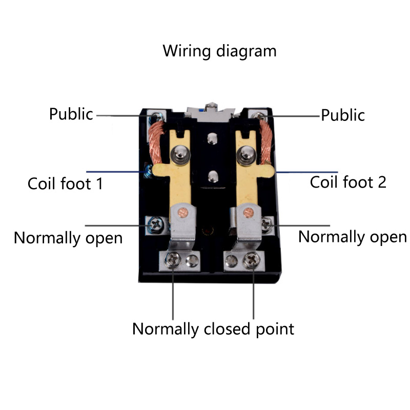 JQX-62F 2Z 80A High power relay 12V 24VDC 220VAC Silver contact ...