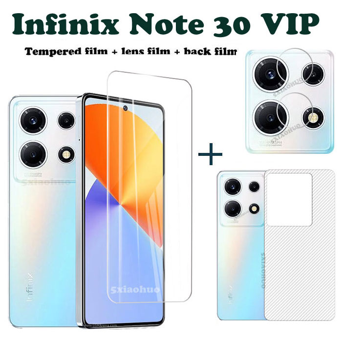 3in1 Infinix Note 30 VIP Anti-Spy Privacy Tempered Glass Infinix Note ...