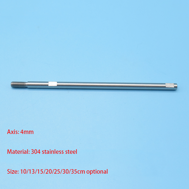 1pc 4mm RC Boat Shaft 304 Stainless Steel Motor Drive Metal Shaft Rc ...