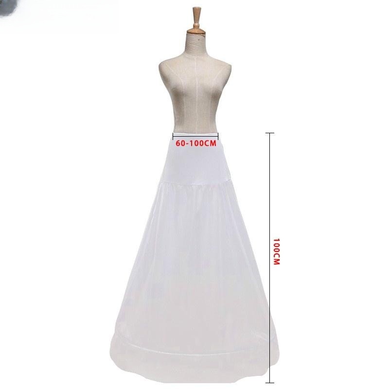 A Line 1 Hoop Petticoat for Bridal Wedding Dress Crinoline Slip ...