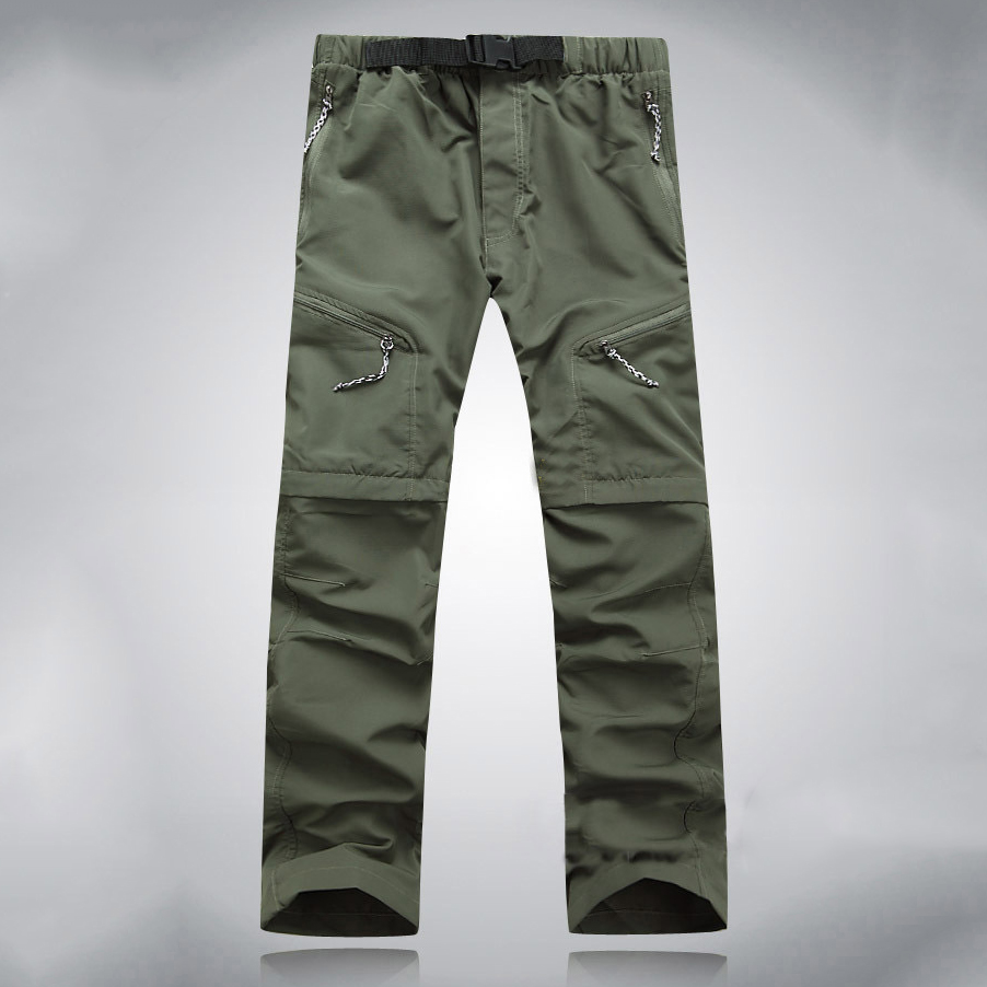 Men Pant Quick-drying Removable Pants Women Detachable Sport Outdoor ...