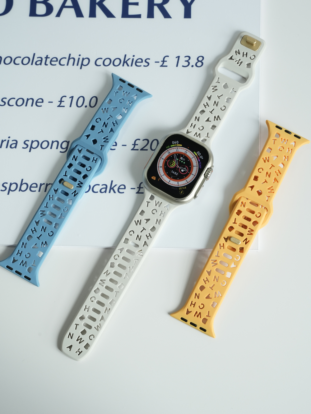 TPU Silicone Strap for iWatch Ultra 49mm 45mm 41mm 44mm 40mm Watchband ...