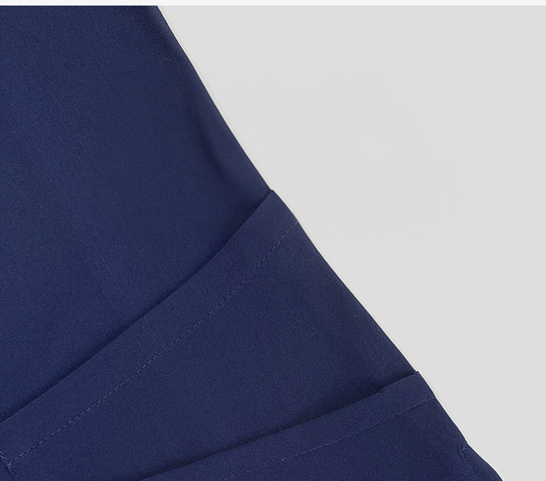 Gooduniform Criss Cross V-Neck Scrub Set Women Stretch Jogger Solid ...