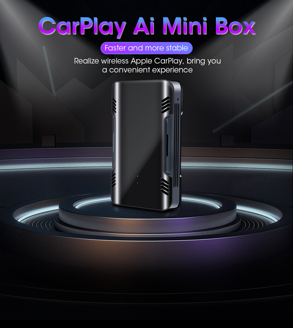 Carlin Kit Wireless Carplay Car Adapter Bluetooth USB Control Smart ...