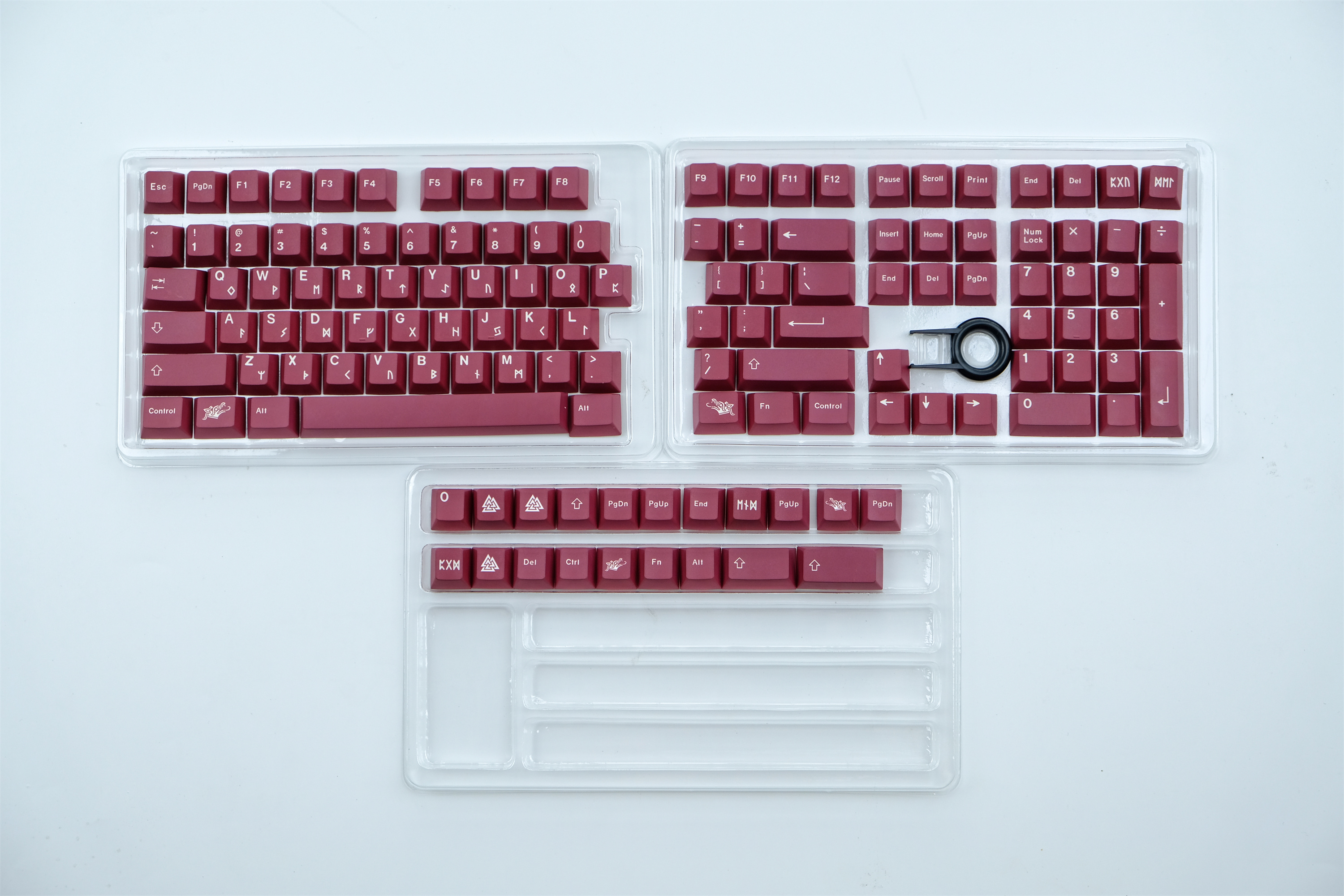 GMK Blood Sacrifice Keycaps, 129 Keys PBT Keycaps Cherry Profile DYE ...