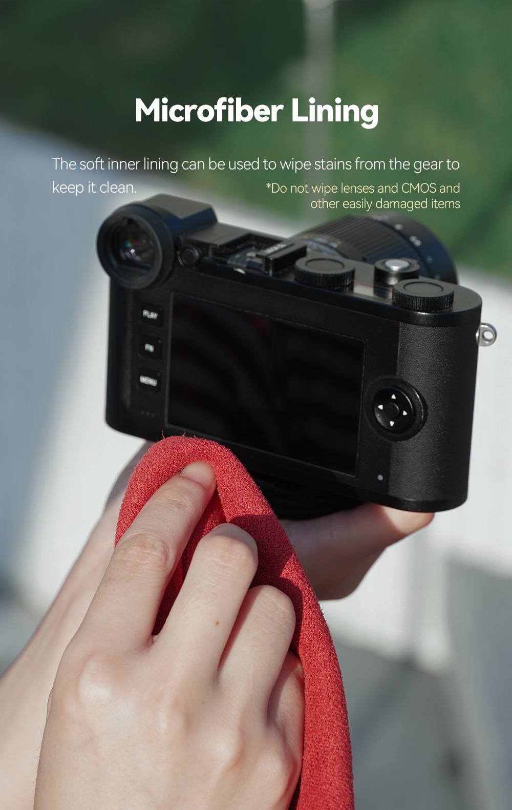 TTArtisan Folding Cloth Photography Camera Protective Pouch Lens ...