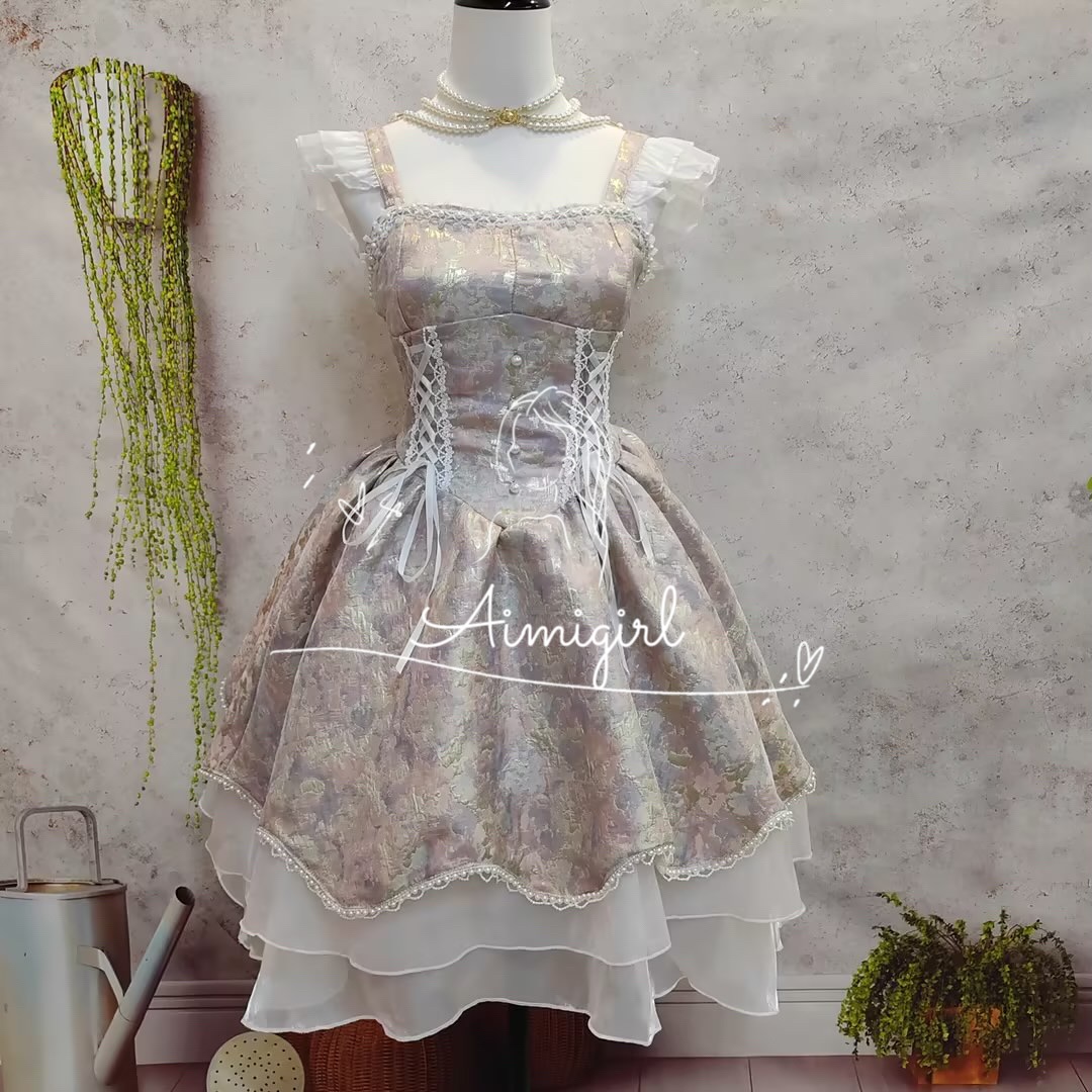 Fashion Temperament Fugitive Princess Dress New Niche Design Advanced ...