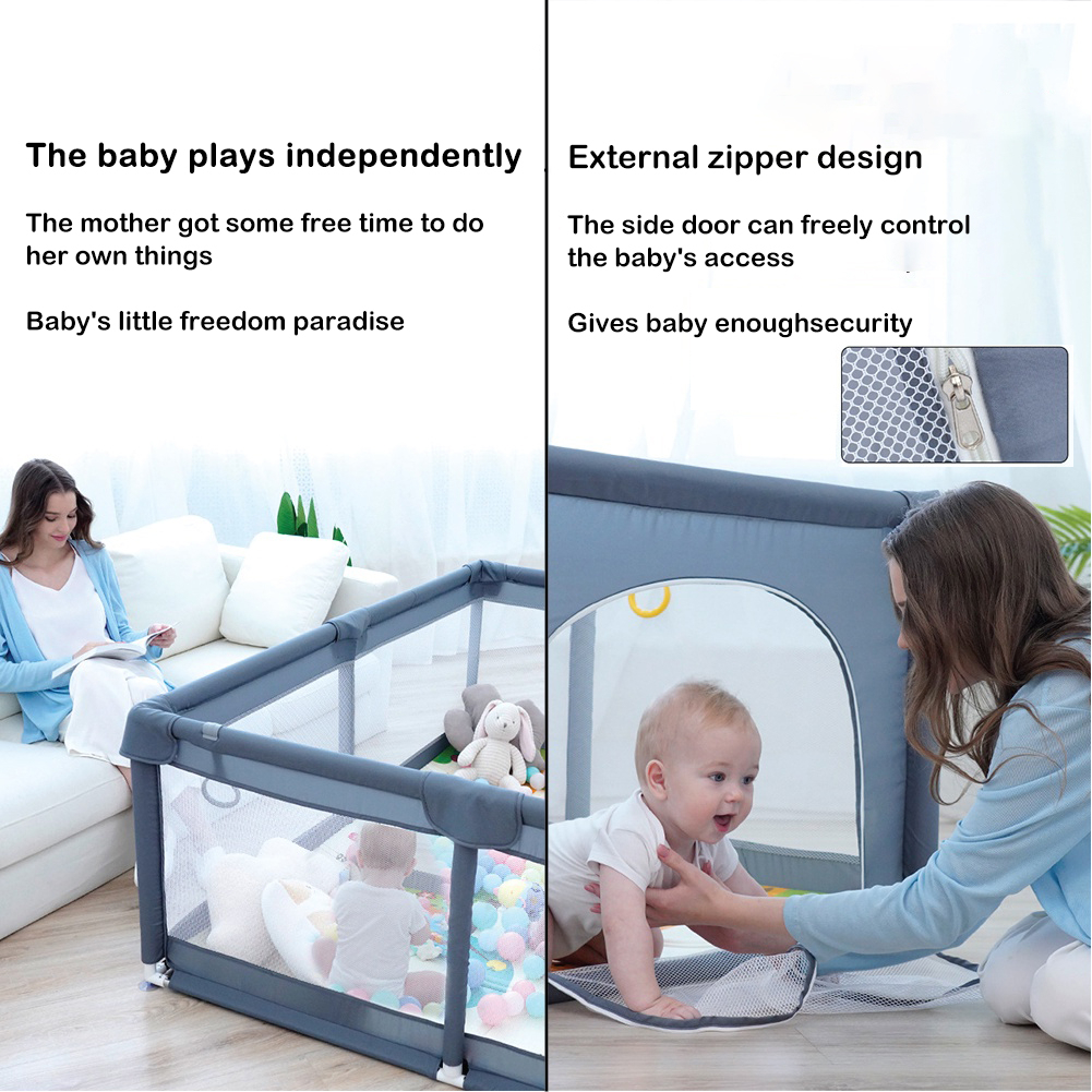 Available Playpen For Baby Anti-pushing Play Fence Safety Baby Barriers ...