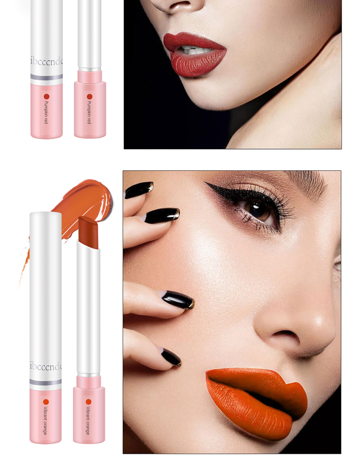 Cigarette Lipstick Set 4 Colors Matte Long Lasting Waterproof Matt ...