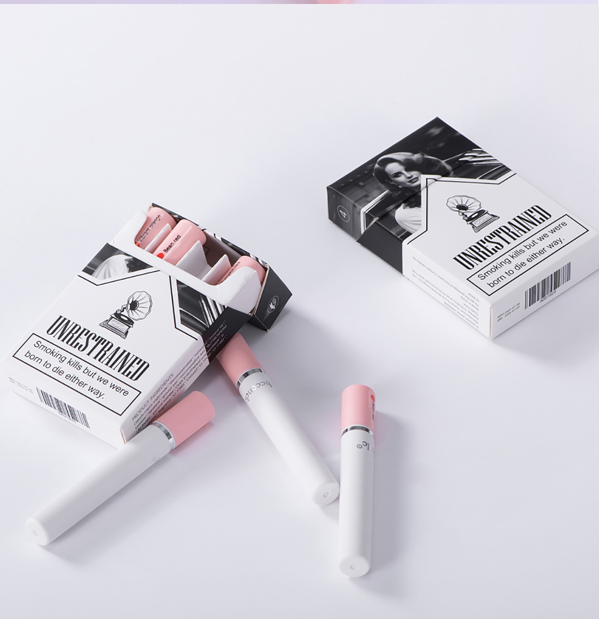 Cigarette Lipstick Set 4 Colors Matte Long Lasting Waterproof Matt ...