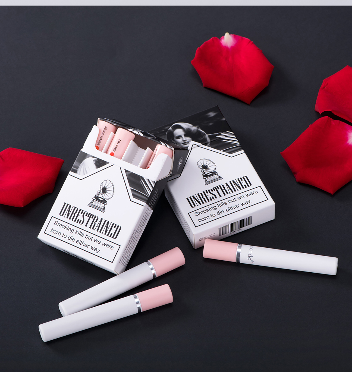 Cigarette Lipstick Set 4 Colors Matte Long Lasting Waterproof Matt ...