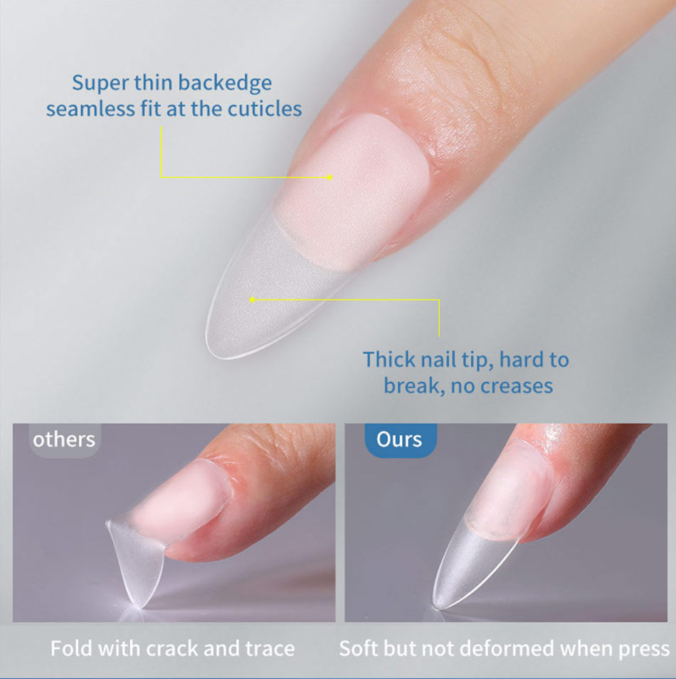 Born Pretty Matte Fake Nails Press on False Nails 120pcs | Shopee ...