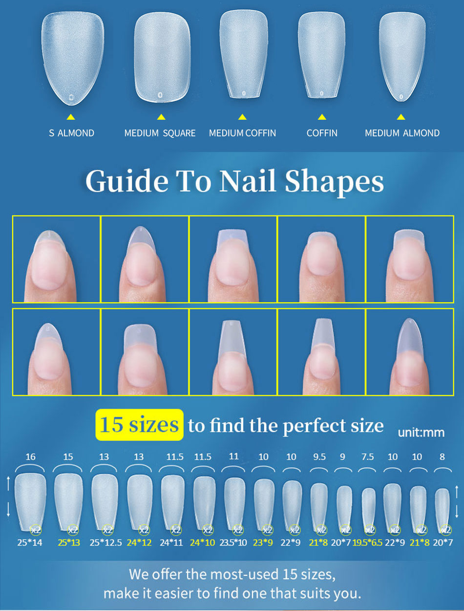 Born Pretty Matte Fake Nails Press on False Nails 120pcs | Shopee ...