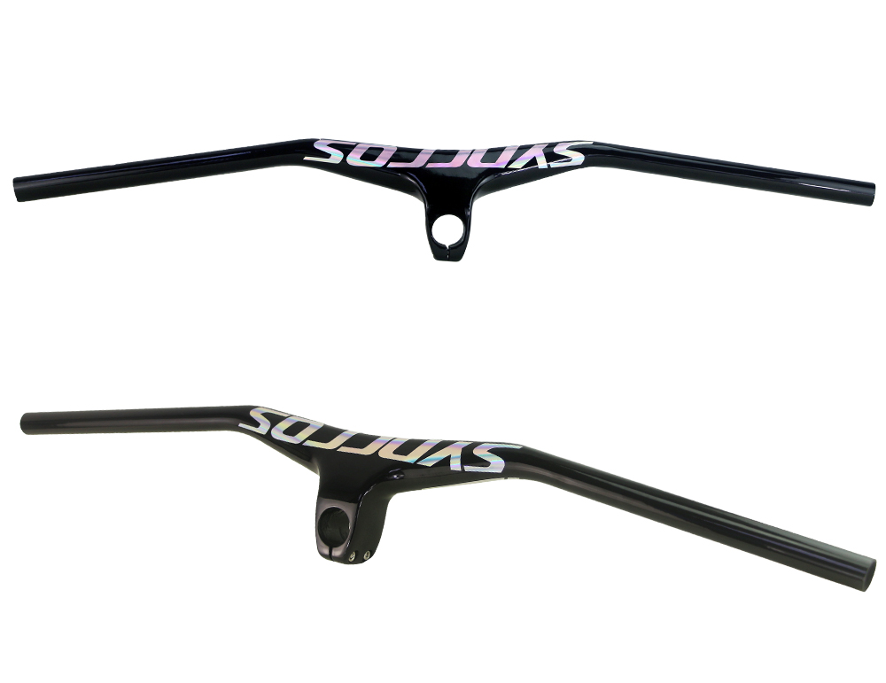 Syncros Chrome Logo Carbon Fiber Mountain And Stem 28.6mm -17Degree ...
