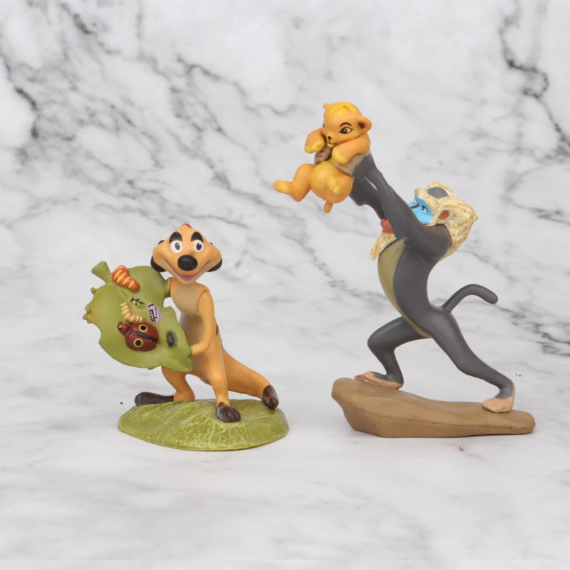 9Pcs/Set 6-9cm Disney Movie The Lion King Mufasa Rafiki Sarabi Simba ...