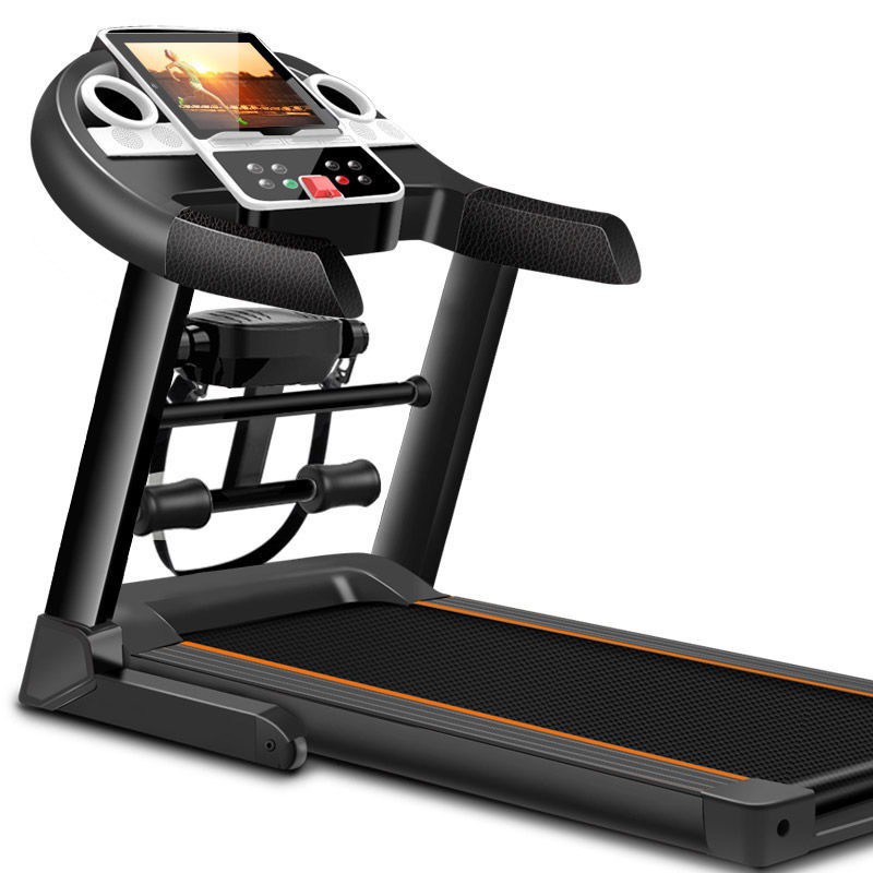 3.5HP foldable treadmill, 1-10KM/H speed adjustable treadmill，luxury ...
