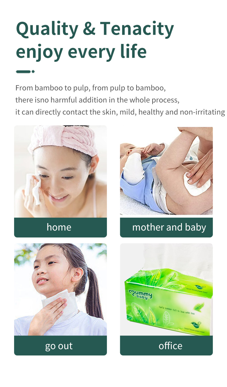 Tissue Green tea 4ply 8 Packs Facial Tissue Paper | Shopee Philippines
