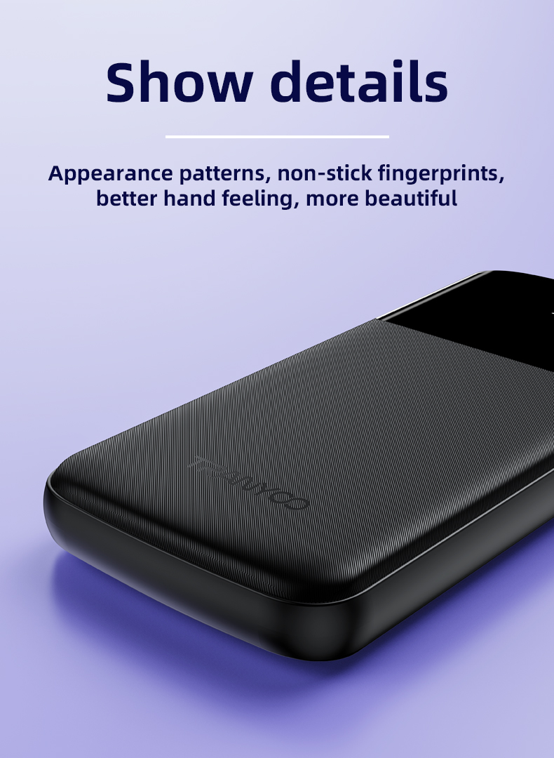 Tranyoo D08 10000mAh Powerbank Original 2.1A Fast Charge Stylish Patterns Slim And Portable ...