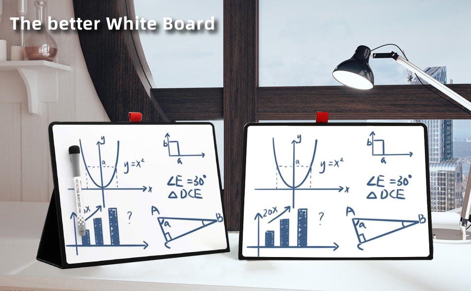 Portable Dry Erase Board,31*22cm Small White Board,Desktop whiteboard ...
