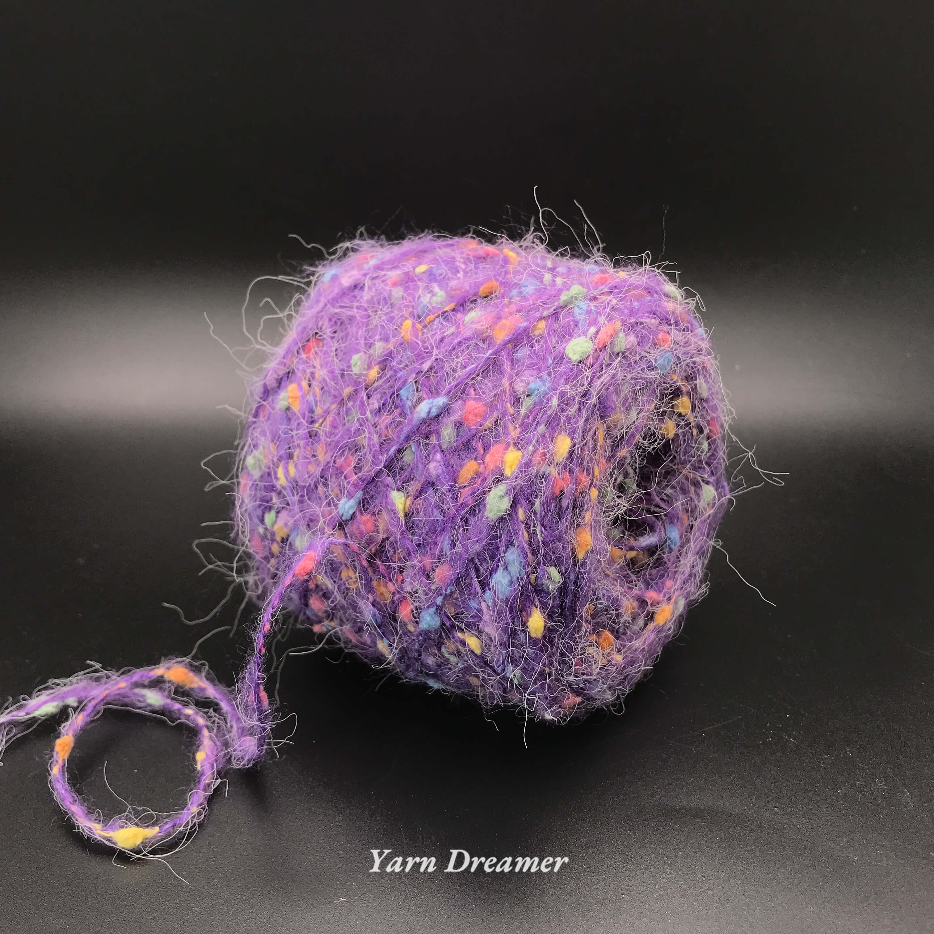 20 Colors - Polka Dots Mohair Yarn Crochet Yarn Wool Yarn Fluffy Yarn ...