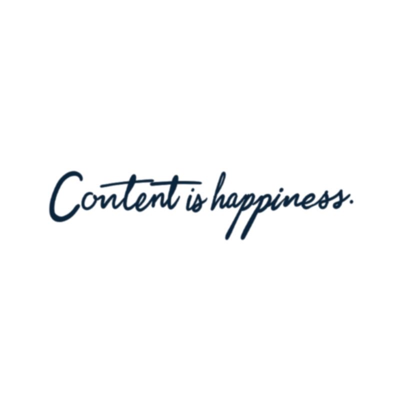 "content is happiness"Herbal tattoo Magic tattoo Lasting for 2 weeks ...