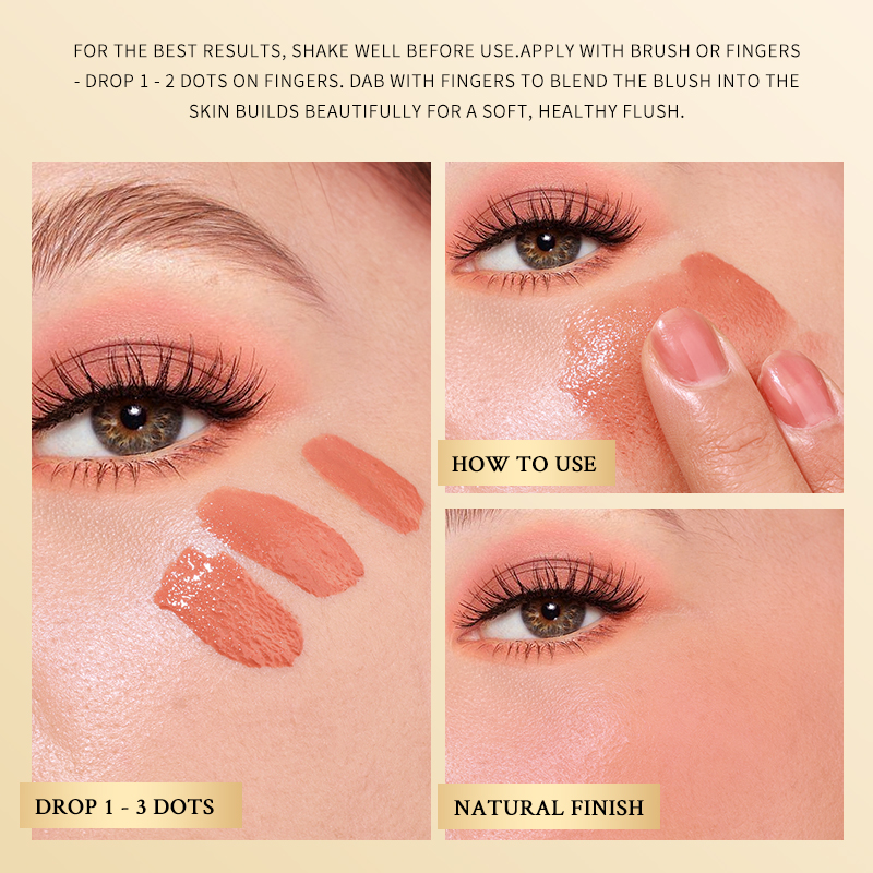 Kimuse Liquid Cheek Blush Cream 12 Colors | Shopee Philippines