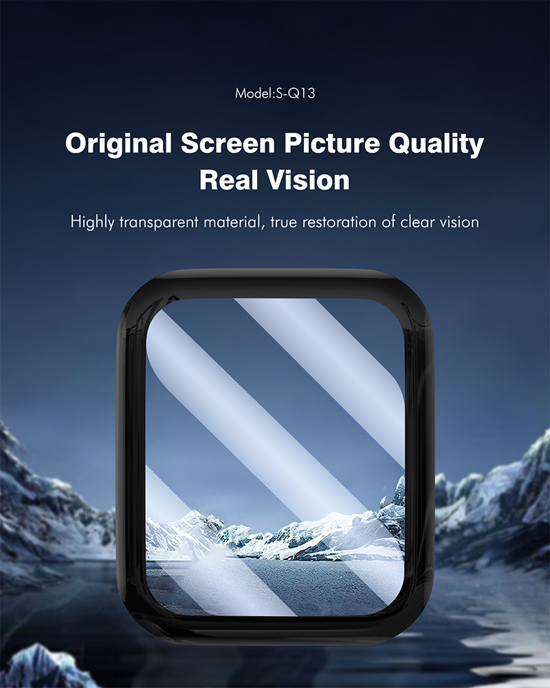 BAVIN Q13 Series Smart Watch Tempered Glass Screen Protector Scratch ...