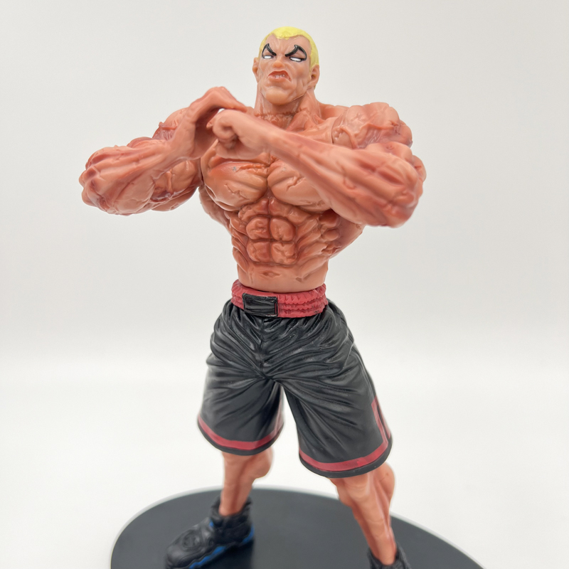 8.6" Anime BAKI the Grappler Jack Hanma PVC Statue Figure Toy Box ...