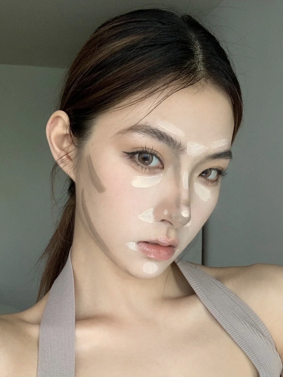 SWEET MINT Double-head Liquid Contour Highlighter Long-lasting ...
