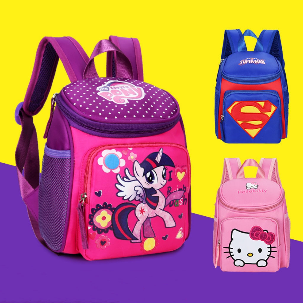 JNK #200 Kids Mini Backpack Waterproof Pre-School Bag | Shopee Philippines