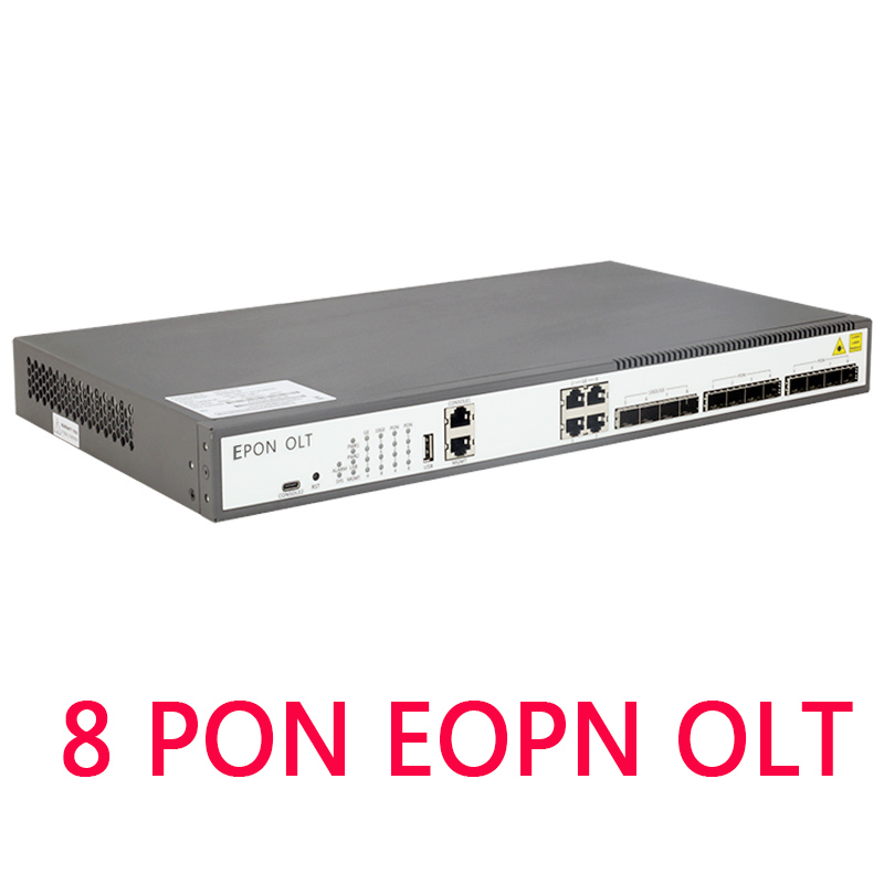 GPON OLT 8PON Ports FTTH CATV OLT Carrier-Grade High-Density Fiber ...