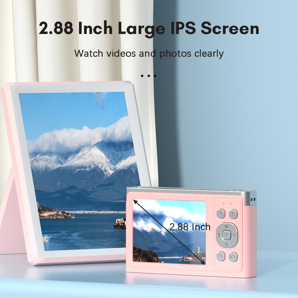 Andoer Compact 4k Digital Camera Video Camcorder 50mp 2.88 Inch Ips ...