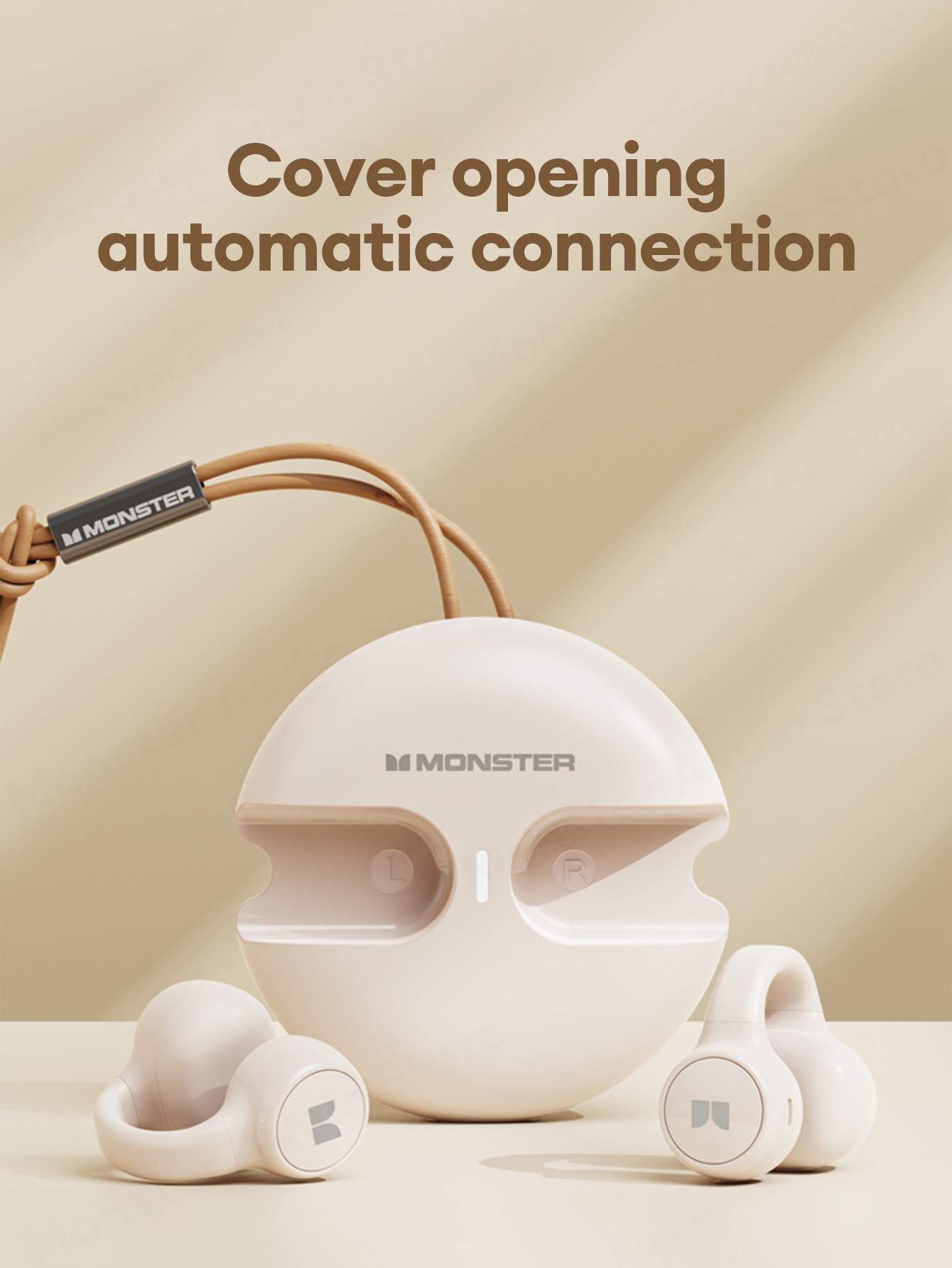 Monster XKT21 Wireless Bluetooth Earphone Headset Headphone Earbuds TWS ...