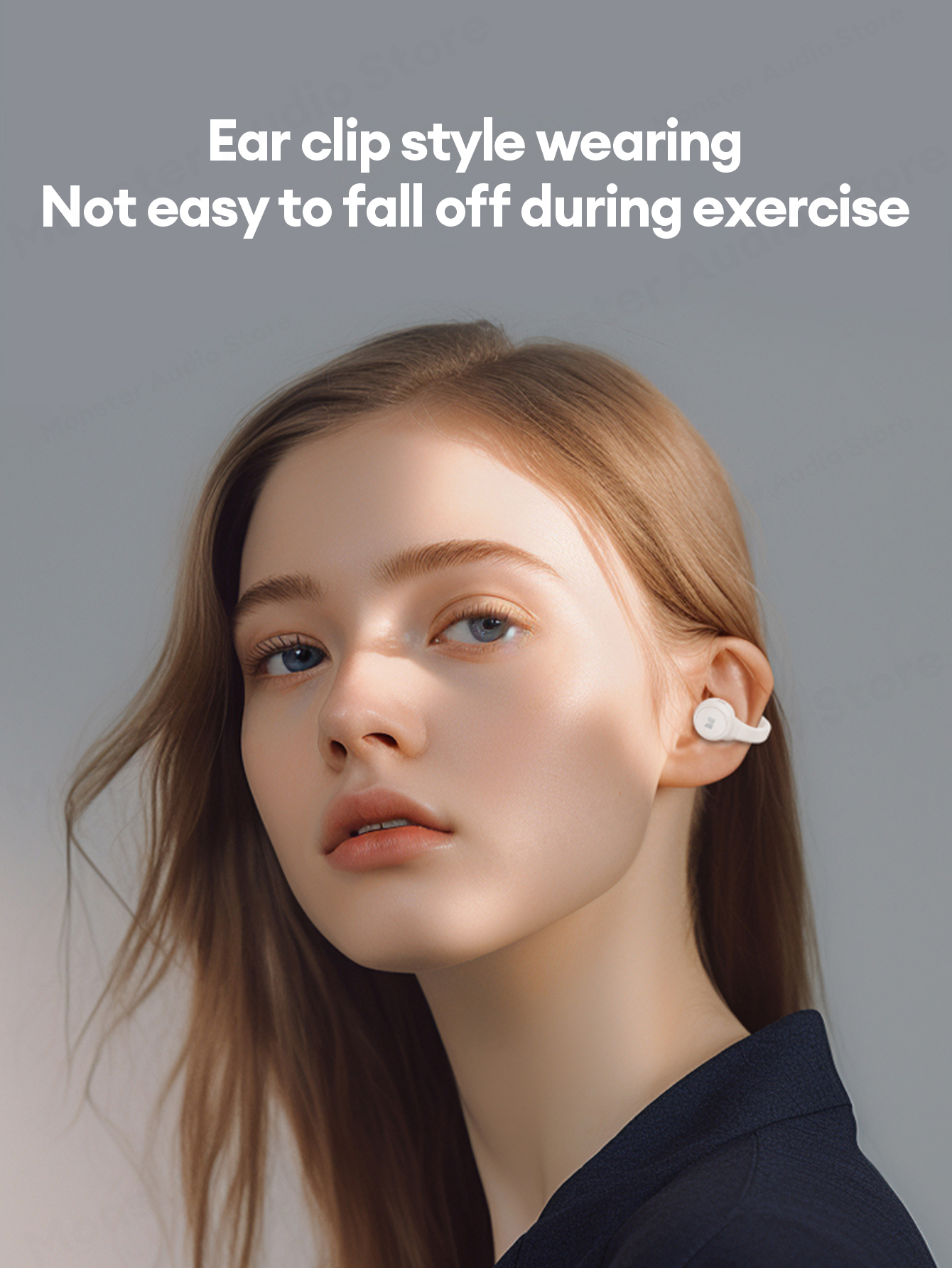 Monster Xkt21 Bluetooth Wireless Earphones Large Capacity Battery Hi-Fi ...