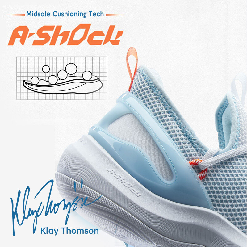 ANTA KT Fly Klay Thompson Basketball Shoes Wear Resistant Durability ...