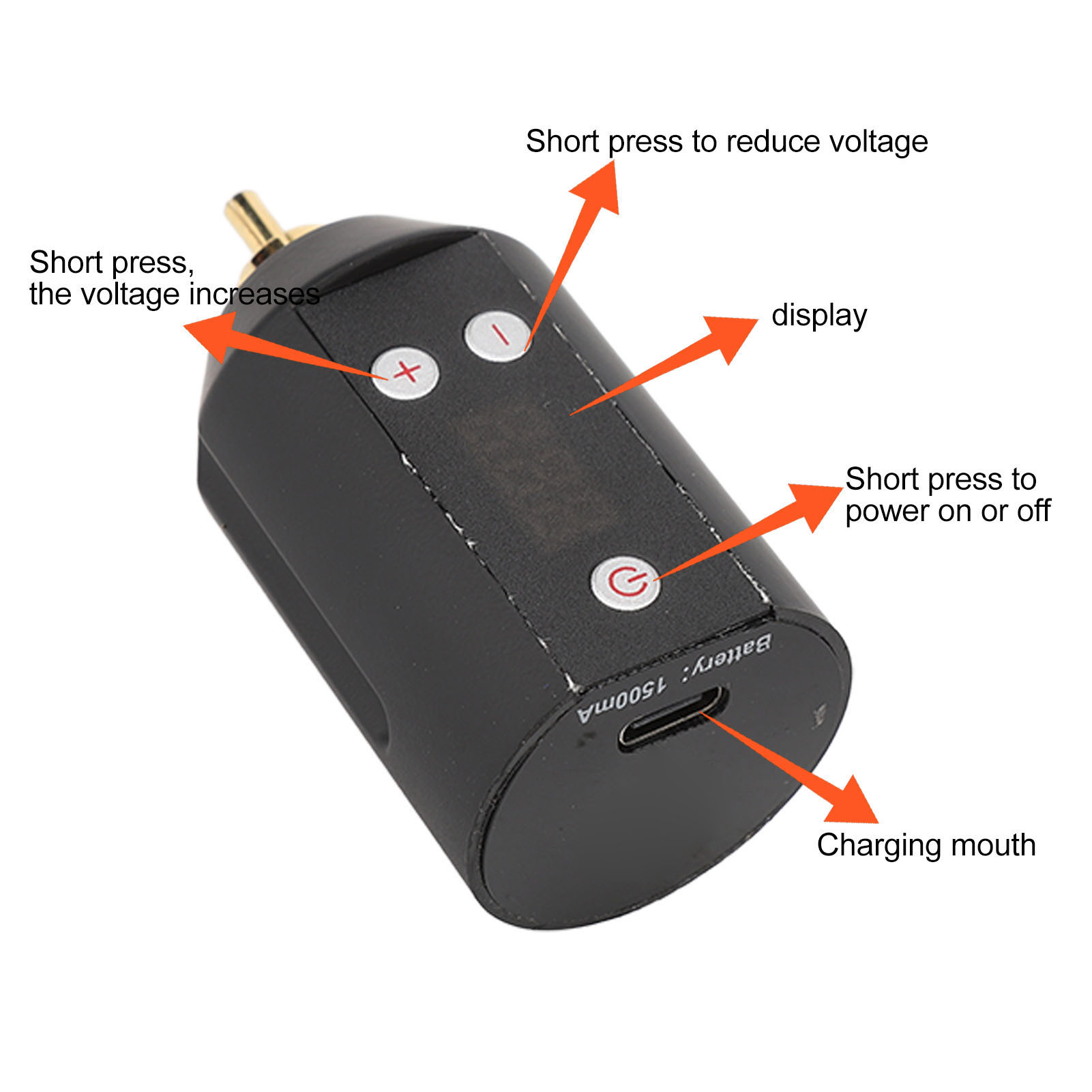 [Ready Stock] Icegg Wireless Tattoo Power Supply RCA Battery Pack ...