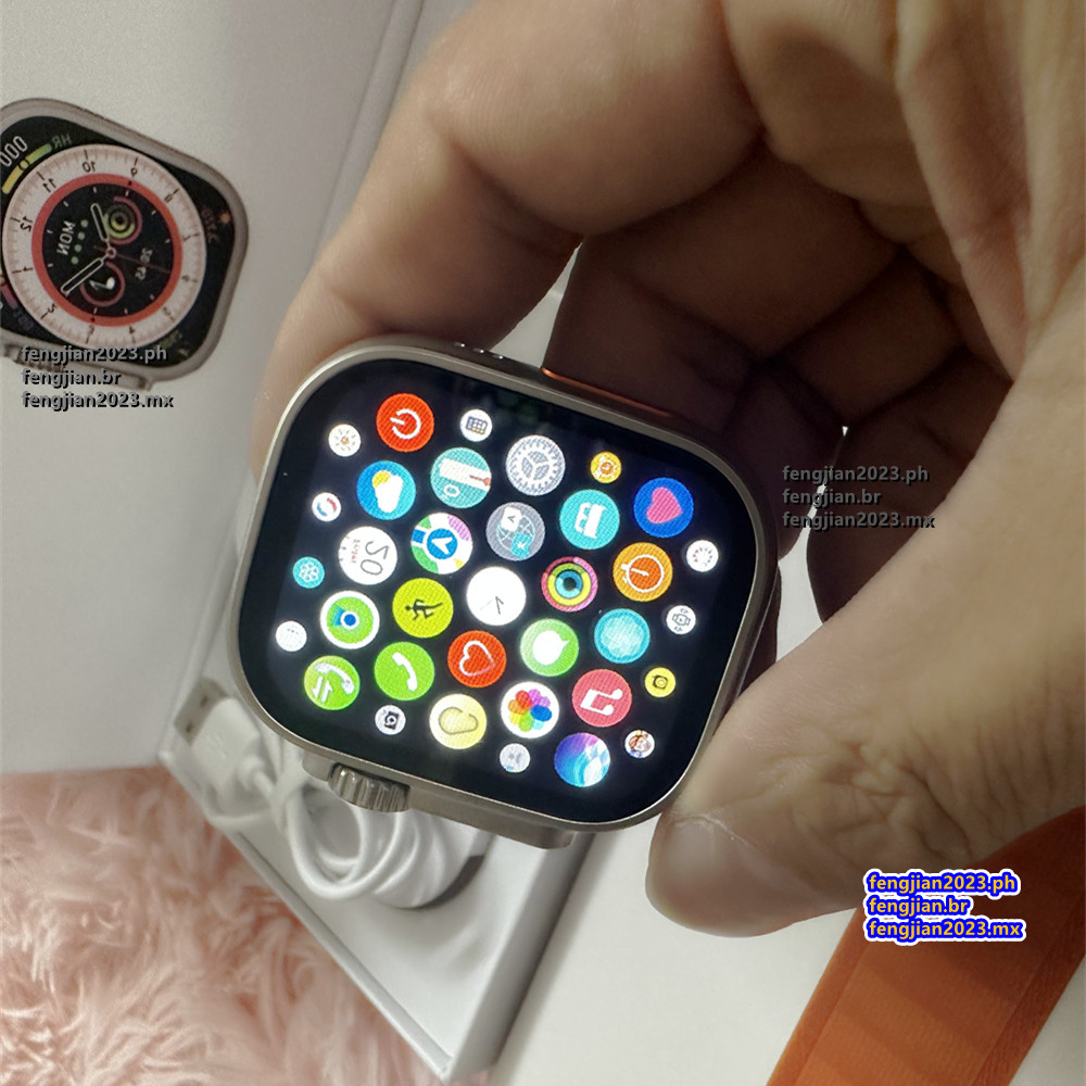 2023 TOP Premium Ultra 2 AMOLED 2.2inch Smart Watch S9 Ultra 2 Watch ...