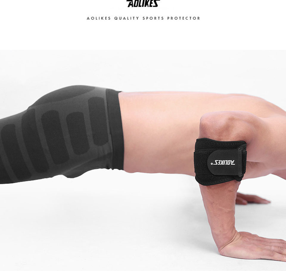 AOLIKES 1PCS Tennis Elbow Braces for Tendonitis and Tennis Elbow ...