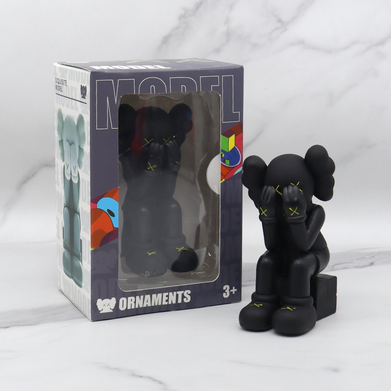 23 Style KAWS Anime Figure XX Eyes Lying Posture PVC Action Figures ...