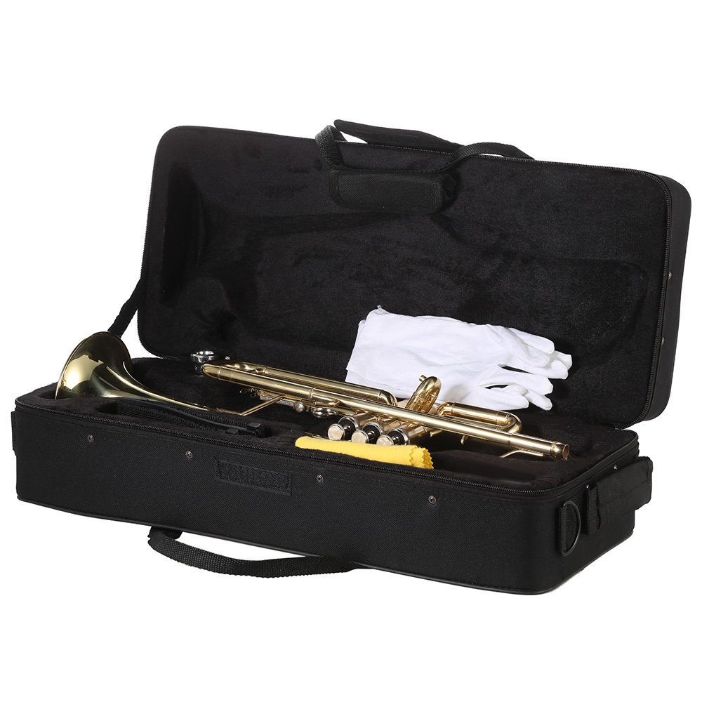 [LOCAL SHOP] Trumpet Bb Flat Brass Gold-painted Exquisite Durable ...