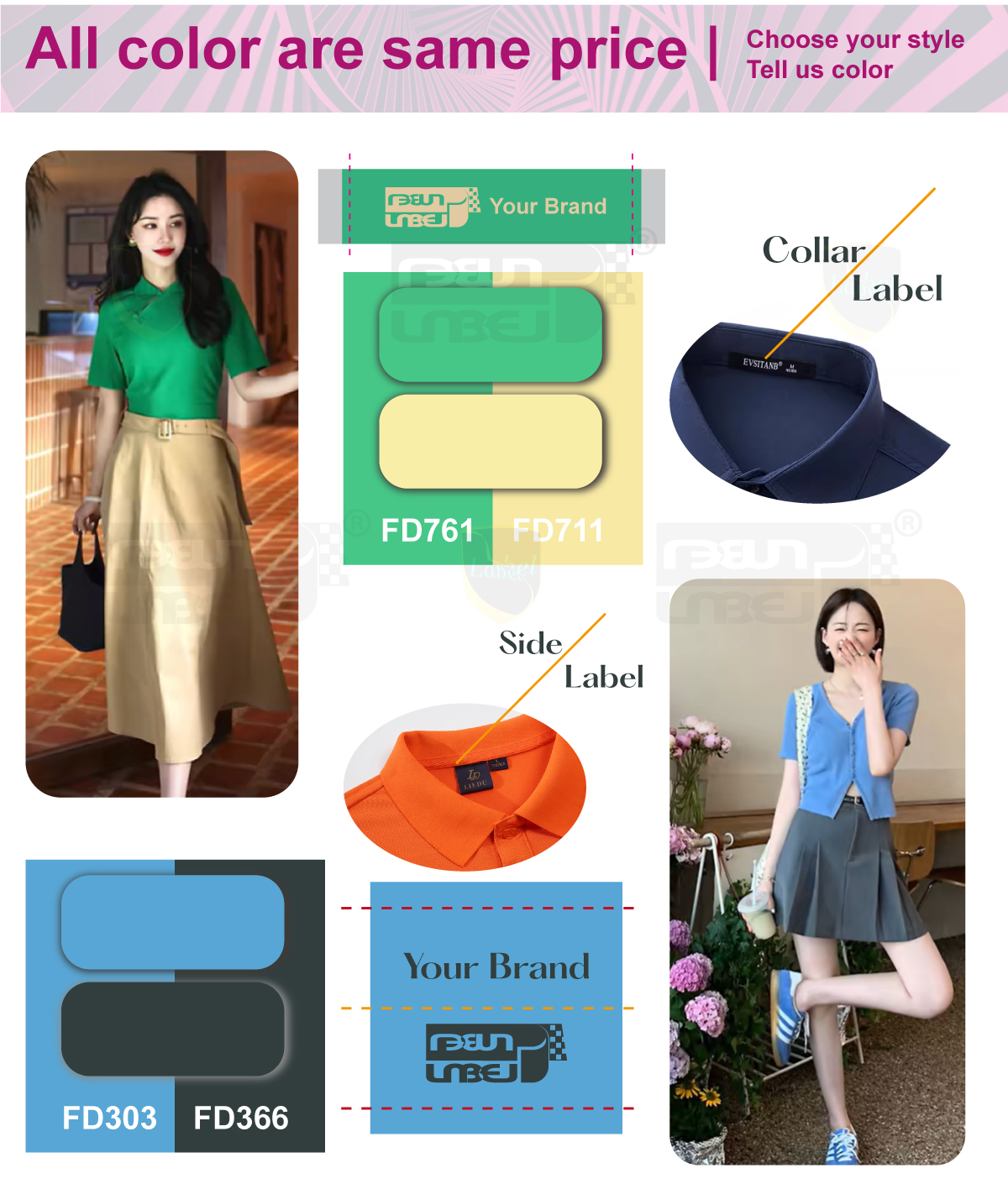 personalized woven label soft collar tag for clothing sleeve etiketa ...